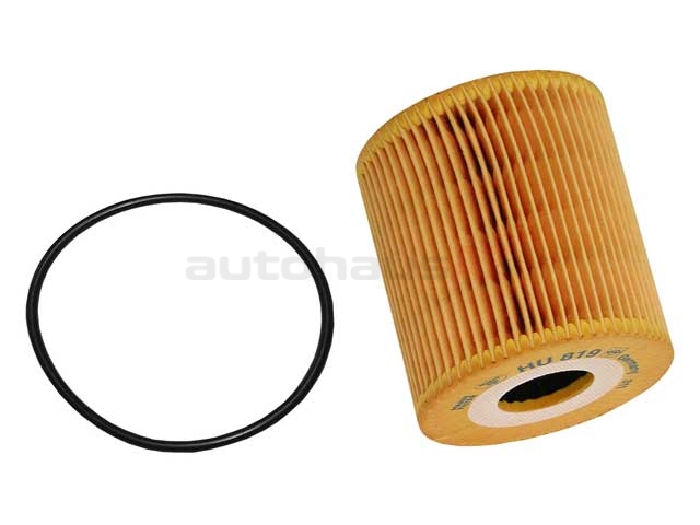 Mann 1275811, HU819X Oil Filter; Cartridge Type - Volvo | 1275810 ...
