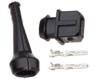 Bosch 1287013002 Electrical Pin Connector; 2 Pin Male Cap Plug Repair ...