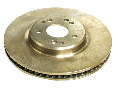 Genuine Mercedes 1294211612 Disc Brake Rotor; Front Right; Directional ...