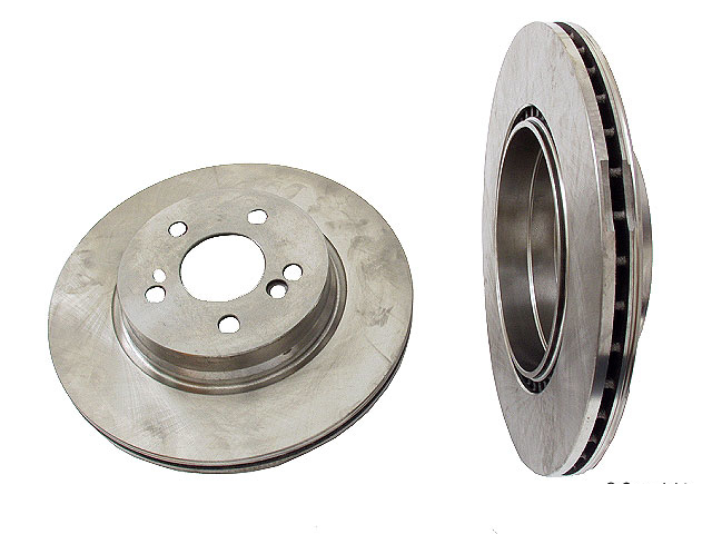 Genuine Mercedes 129423031264 Disc Brake Rotor; Rear; Vented - Mercedes ...