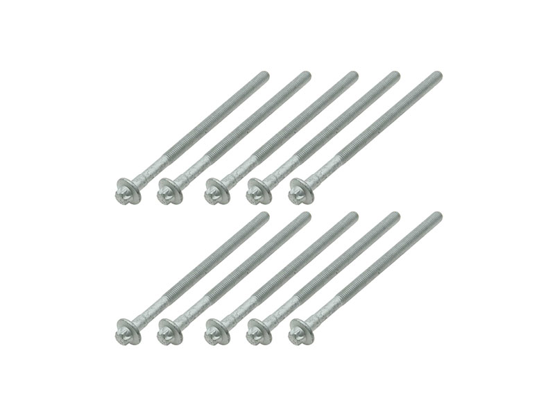 Elring Klinger 132180 Cylinder Head Bolt Set; SET of 10 - Mercedes ...