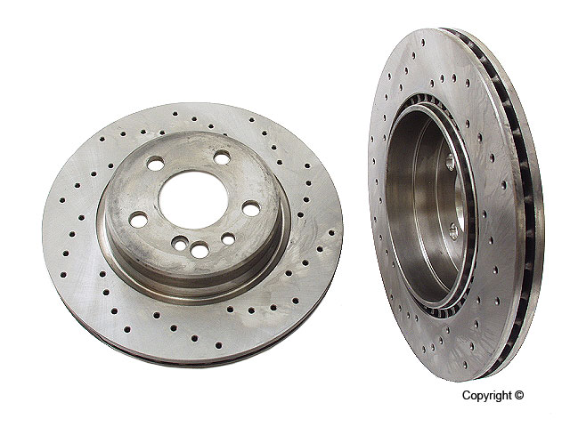 Zimmermann Sport 1404230412SP Disc Brake Rotor; Rear - Mercedes | 400142450