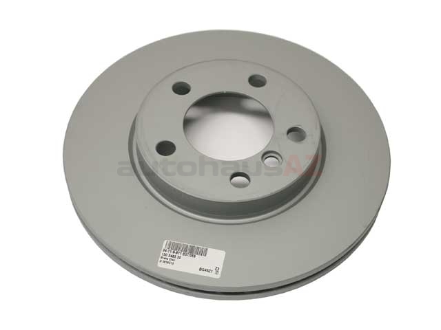Zimmermann Coat Z 150348520 Disc Brake Rotor; Front - Mini ...