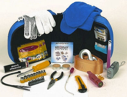 SubZero 15275 Roadside Emergency Kit; 83 Piece Large Winter Emergency Kit