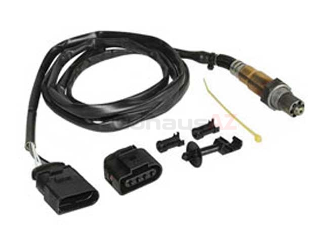 Bosch 16121, 16978 Oxygen Sensor; OE Version; Four Wire; Heated, 880mm ...