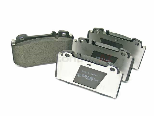 Hella Pagid 1634200620, 355008691 Brake Pad Set; Front; OE Compound ...