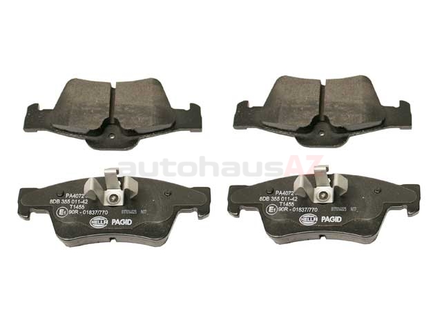 Pagid 1644201920, 355011421 Brake Pad Set; Rear; OE Compound ...