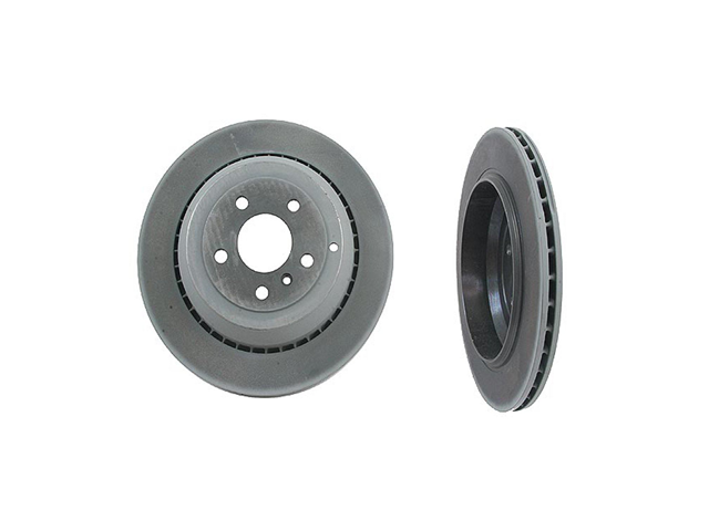 Genuine Mercedes 1644230612 Disc Brake Rotor; Rear - Mercedes ...