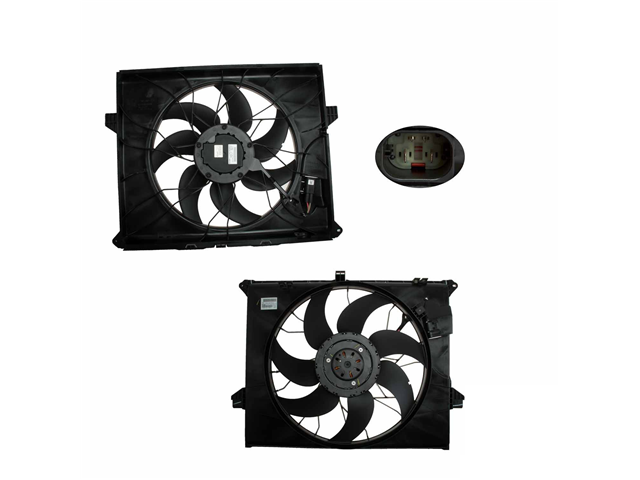 Genuine Mercedes 1645000593 Engine Cooling Fan Assembly; 600W ...