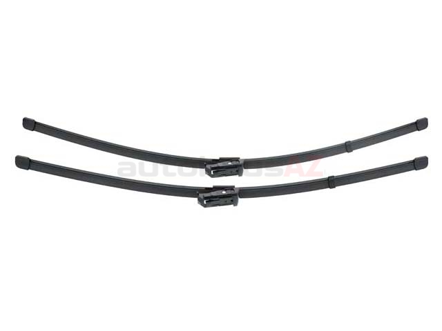 Valeo 1668201045, 577857 Windshield Wiper Blade Set; Front - Mercedes ...