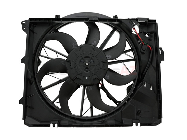 TYC 17117590699, 622980 Auxiliary Cooling Fan Assembly; With Shroud ...
