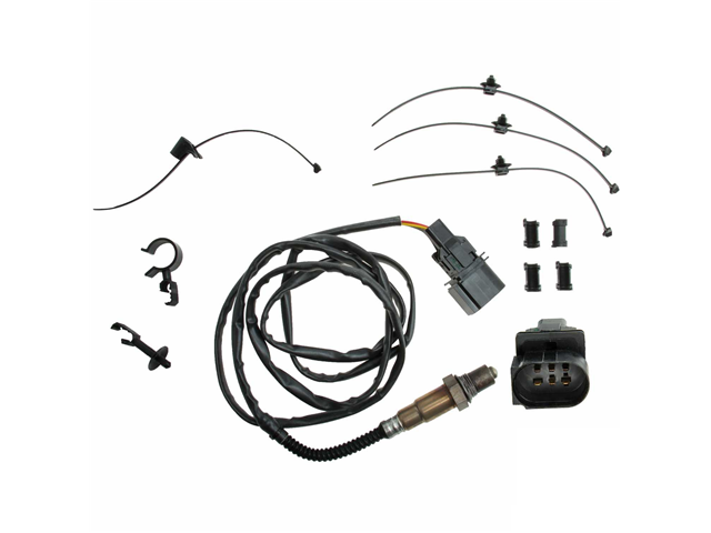 Bosch 17361 Oxygen Sensor; Five Wire, 1710mm Length - Audi, VW ...