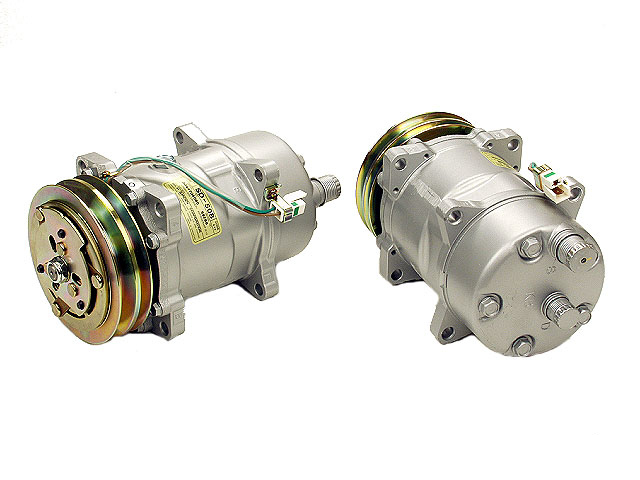 Mahle Behr 191820803, 70817531NA AC Compressor; Complete with Clutch ...