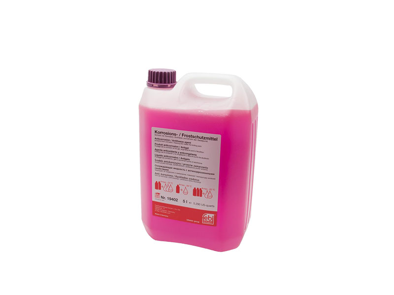 Febi 19402 Antifreeze/Coolant; G12++ Spec; 5 Liter - VW