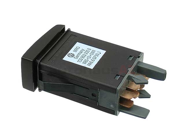 Genuine VW/AUDI 1C0953235B, 1C0953235BB41 Hazard Warning Switch; With ...