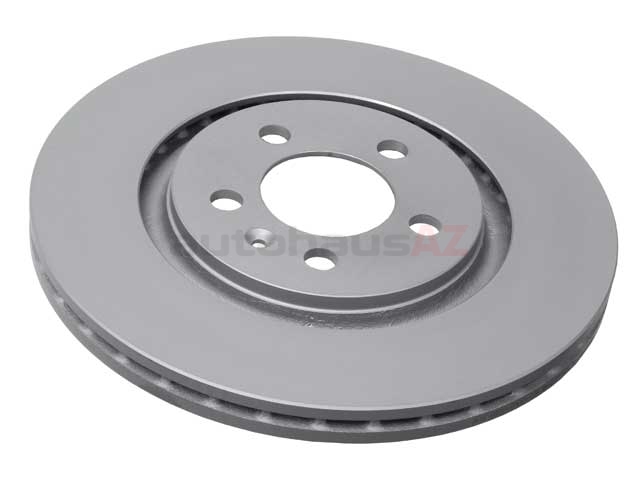 ATE Coated 1H0615301A, 422100 Disc Brake Rotor; Front; Vented 280x22mm ...