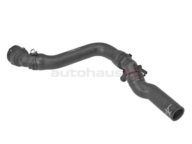 Genuine VW/Audi 1J0122101BL Radiator Coolant Hose; Upper Radiator to ...