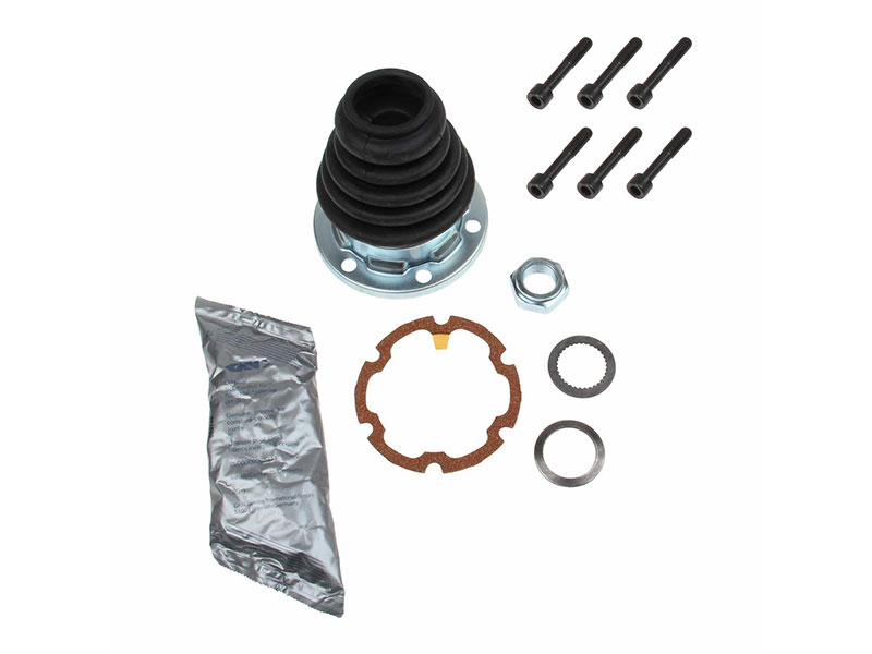 GKN Loebro 1J0498201A, 300489 CV Joint Boot Kit; Front Right; Inner ...