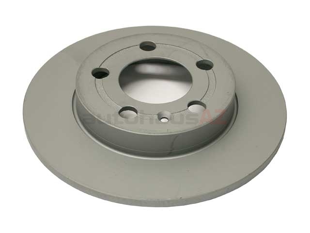 Zimmermann Coat Z 1J0615601D, 100124820 Disc Brake Rotor; Rear ; Solid ...