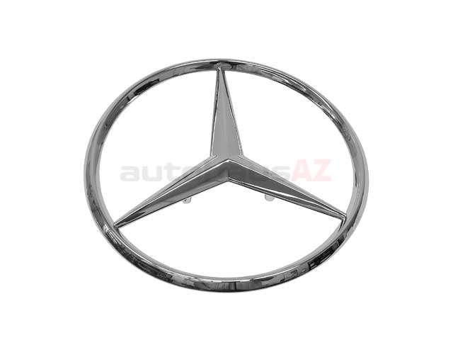 Genuine Mercedes 2017580058, A2017580058 Deck Lid Emblem; Trunk Star ...