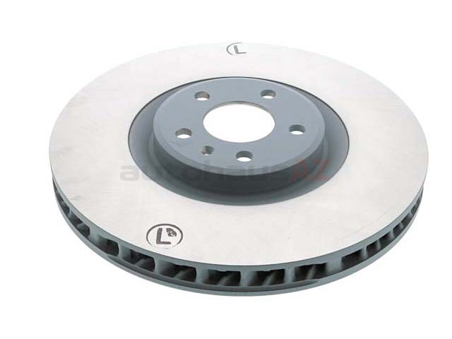 Sebro Coated 95B615301J, 205873C Disc Brake Rotor; Front Left - Porsche ...