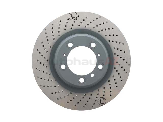 Sebro Coated 205883C Disc Brake Rotor; Rear Left - Porsche ...