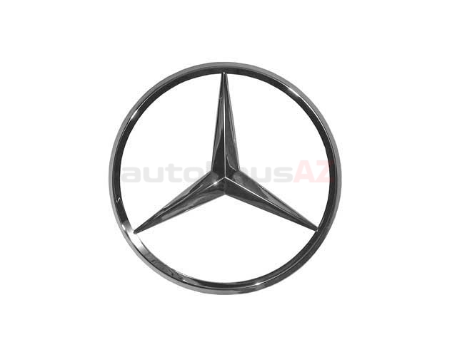 Genuine Mercedes 2087580058, A2087580058 Emblem; Trunk Star - Mercedes ...