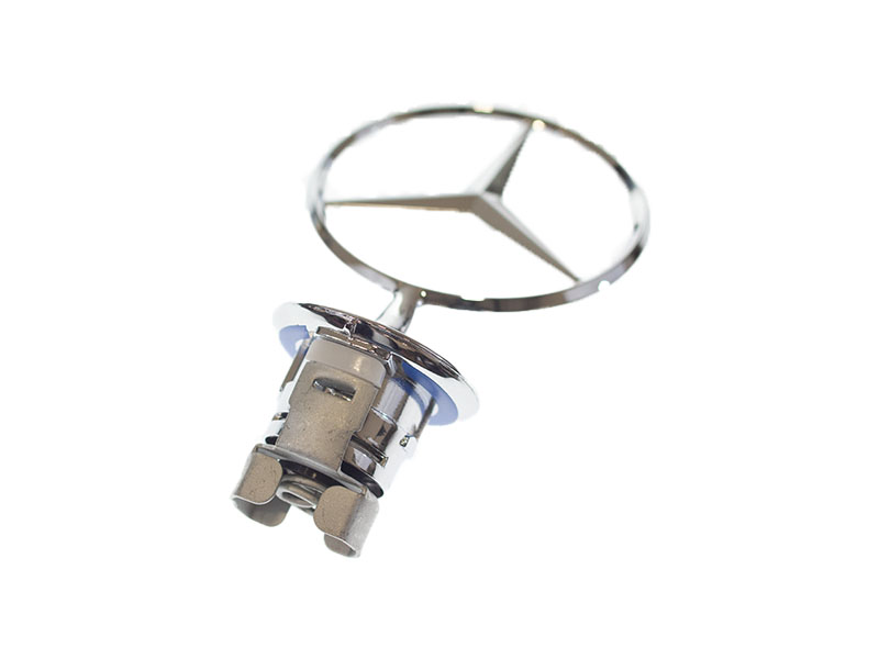 Genuine Mercedes 2108800186 Hood Ornament; Front - Mercedes ...