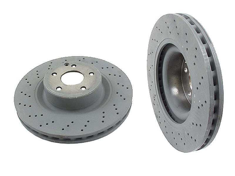 Genuine Mercedes 2204211112 Disc Brake Rotor; Front - Mercedes ...