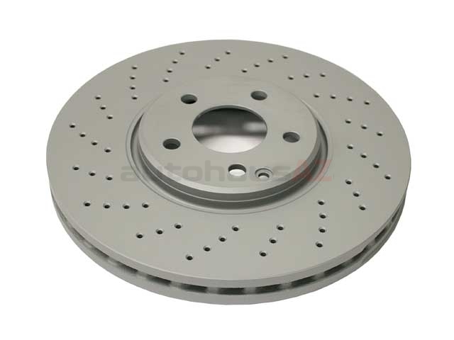 Zimmermann Coat Z 2204211812, 400363220 Disc Brake Rotor; Front; Vented ...