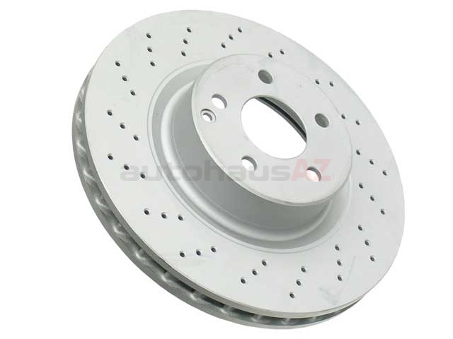 Zimmermann Coat Z 2204212512, 400360620 Disc Brake Rotor; Front; Vented ...
