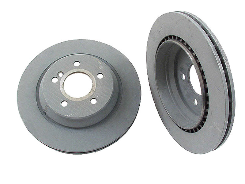 Genuine Mercedes 2204230212 Disc Brake Rotor; Rear; Vented - Mercedes ...