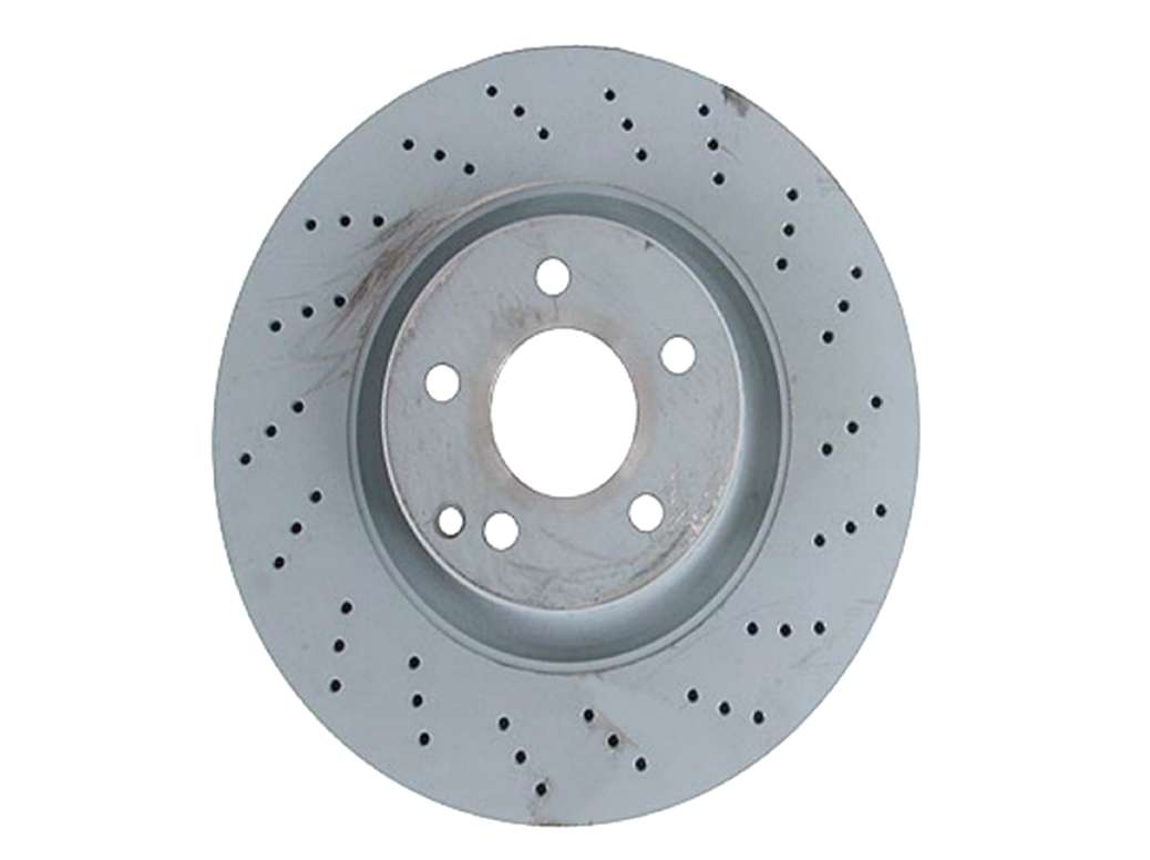Genuine Mercedes 221421161207, A221421161207 Disc Brake Rotor; Front ...