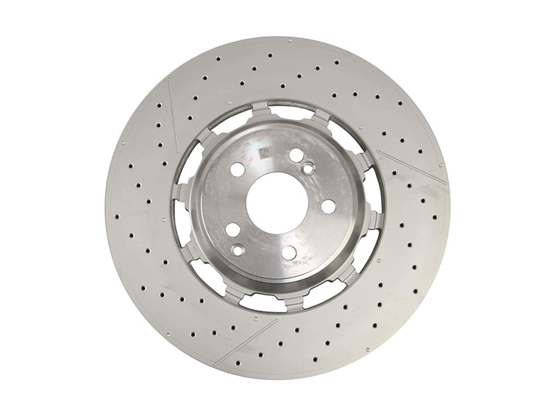 Genuine Mercedes 2224212612 Disc Brake Rotor; Front - Mercedes