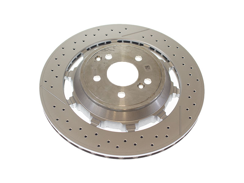 Genuine Mercedes 2224232012 Disc Brake Rotor; Rear - Mercedes