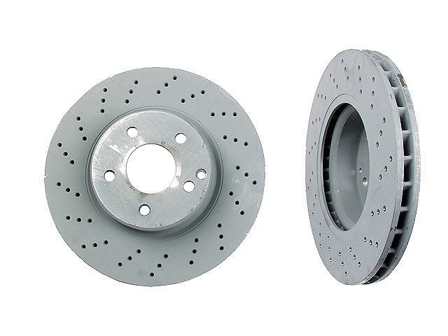 Genuine Mercedes 2304210412 Disc Brake Rotor; Front - Mercedes ...