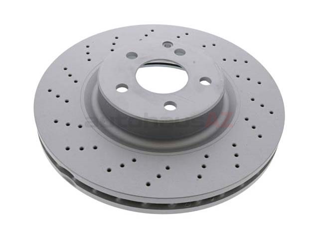 Zimmermann Coat Z 2304210512A, 400363620 Disc Brake Rotor; Front; Cross ...