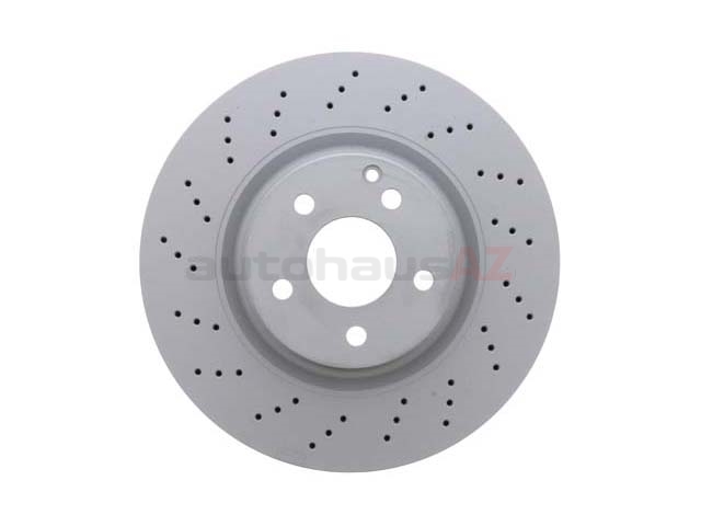 Zimmermann Coat Z 2304210512A, 400363620 Disc Brake Rotor; Front; Cross ...