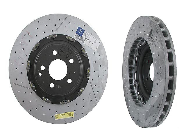 Genuine Mercedes 2304210912 Disc Brake Rotor; Front | 0034205320 ...