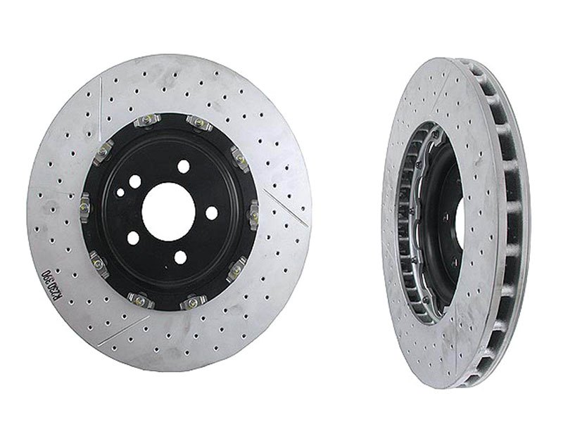 Genuine Mercedes 2304211212 Disc Brake Rotor; Front - Mercedes ...