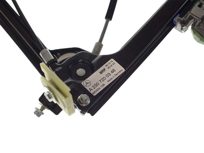 Genuine Mercedes 2307200346 Window Regulator; Front Left - Mercedes