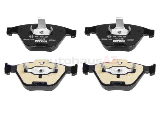 Textar 2331207, 34112283865 Brake Pad Set; Front | 2331220305T4165 34116763617