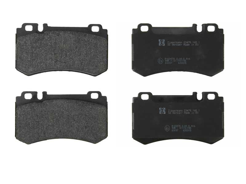 Zimmermann 234781651 Brake Pad Set; Rear - Mercedes