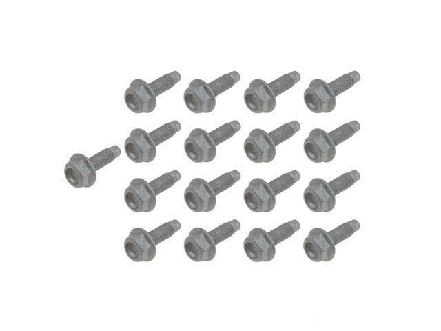 Genuine BMW 24117581606 Auto Trans Oil Pan Bolt Set; M6x19mm - BMW