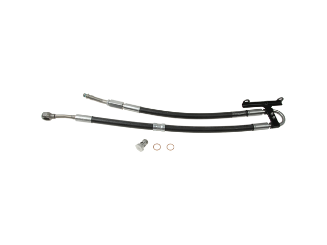 Genuine Mercedes 2514600024 Power Steering Hose; Power Steering Pump to ...