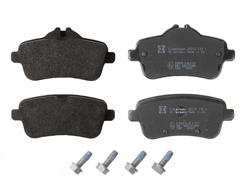 Zimmermann 252151901 Brake Pad Set; Rear - Mercedes | 0064204120 0074208320
