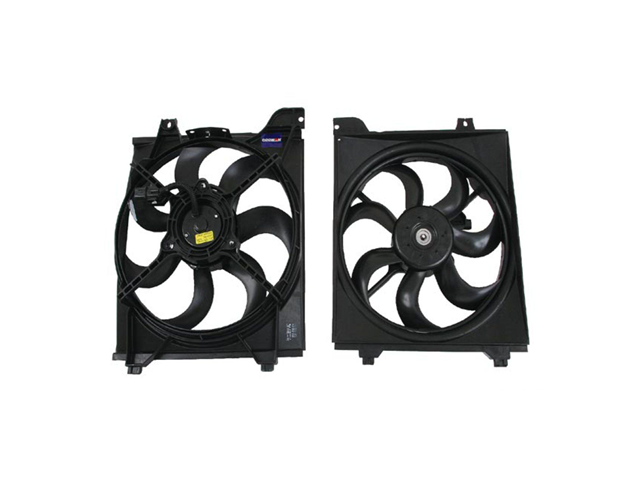 Korean 253801G100 Engine Cooling Fan Assembly; Left - Kia