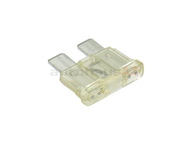 Bosch 25AMPATC, 0287025U Fuse; 25 Amp; Clear/Beige (ATO/ATC ...