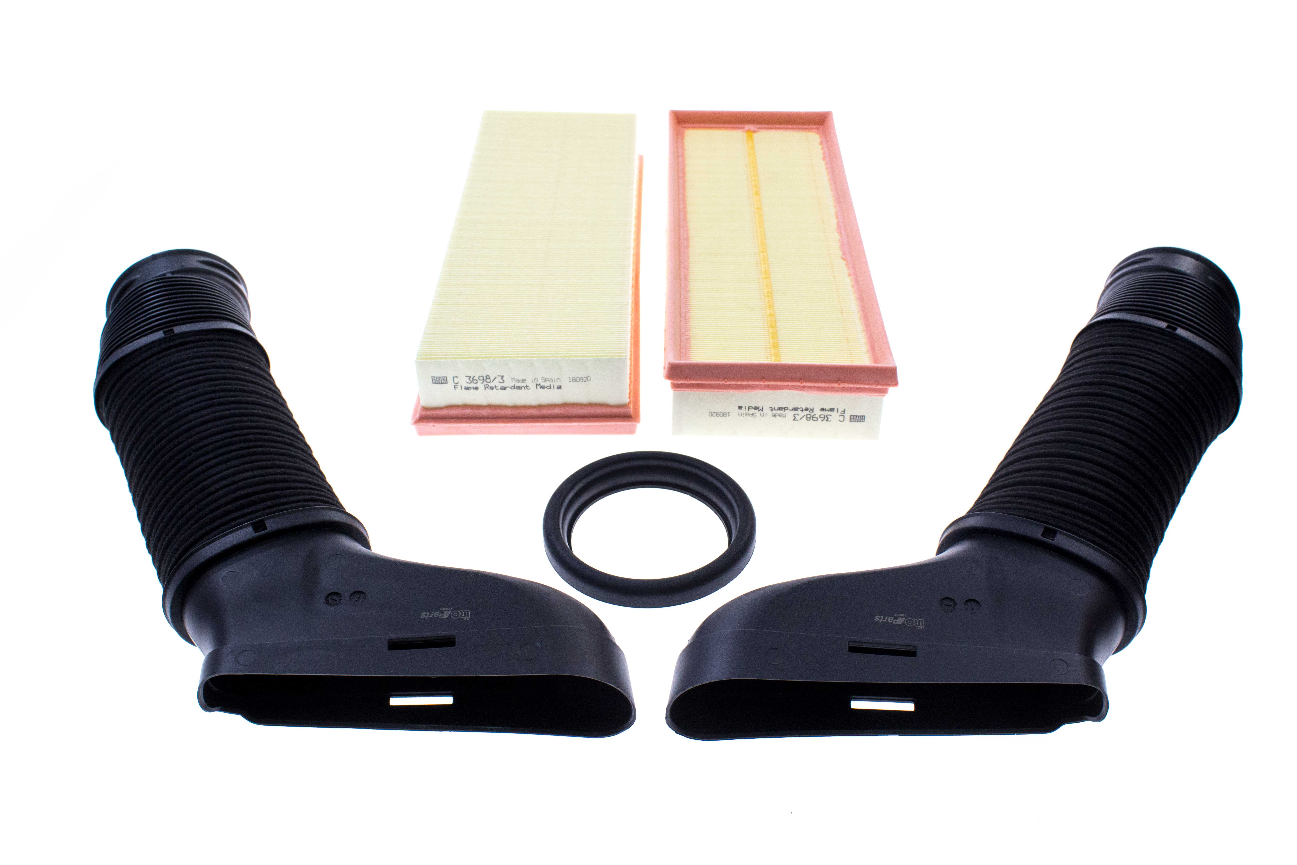 AAZ Preferred 300350INTKIT Air Intake Boot/Hoses; Left and Right Intake ...