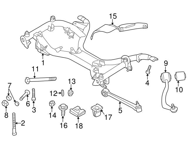 Genuine BMW 31121092105 Bolt; M12-1.5 x 150mm | 07119900224